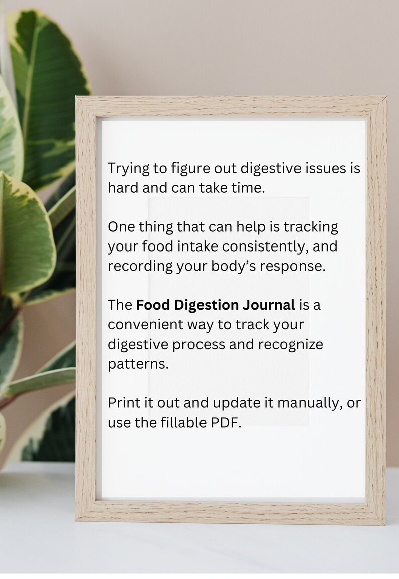 Food Digestion Journal, Food Symptom Tracker, IBS Journal, Poop Log ...