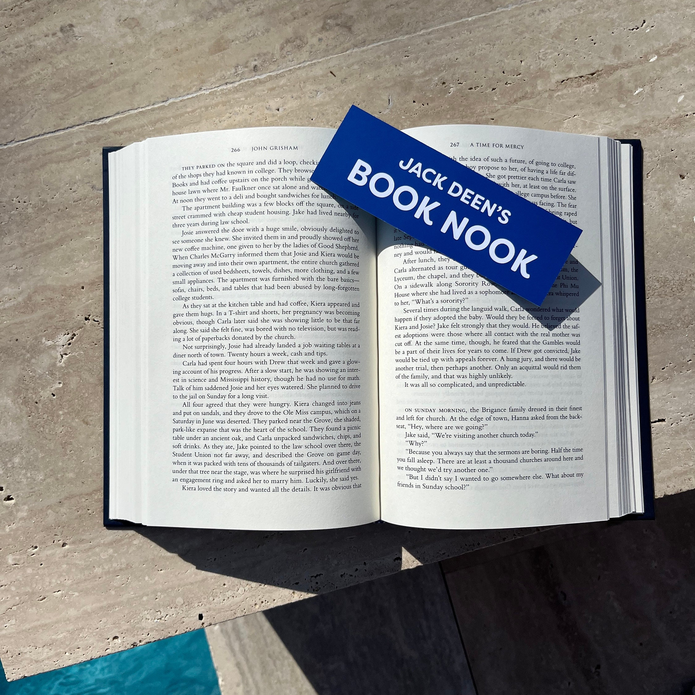 Jack Deen's Book Nook- Signature Book Mark - Etsy