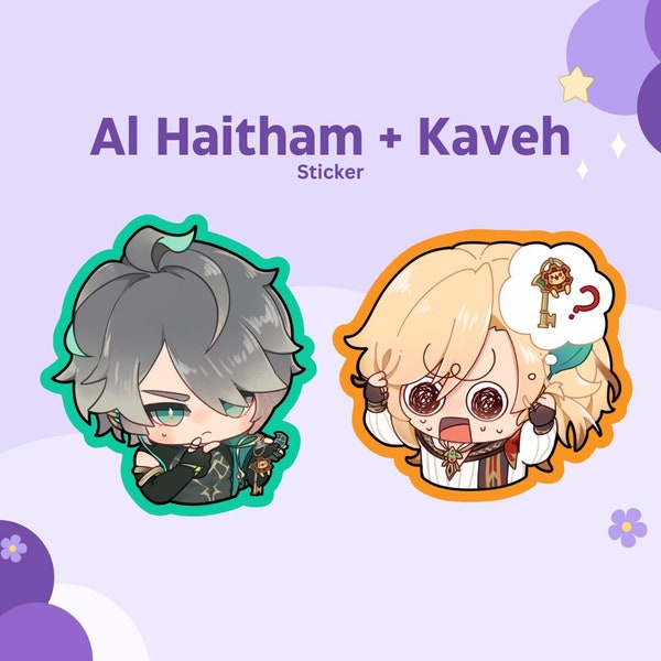 Genshin Alhaitham Stickers - Etsy