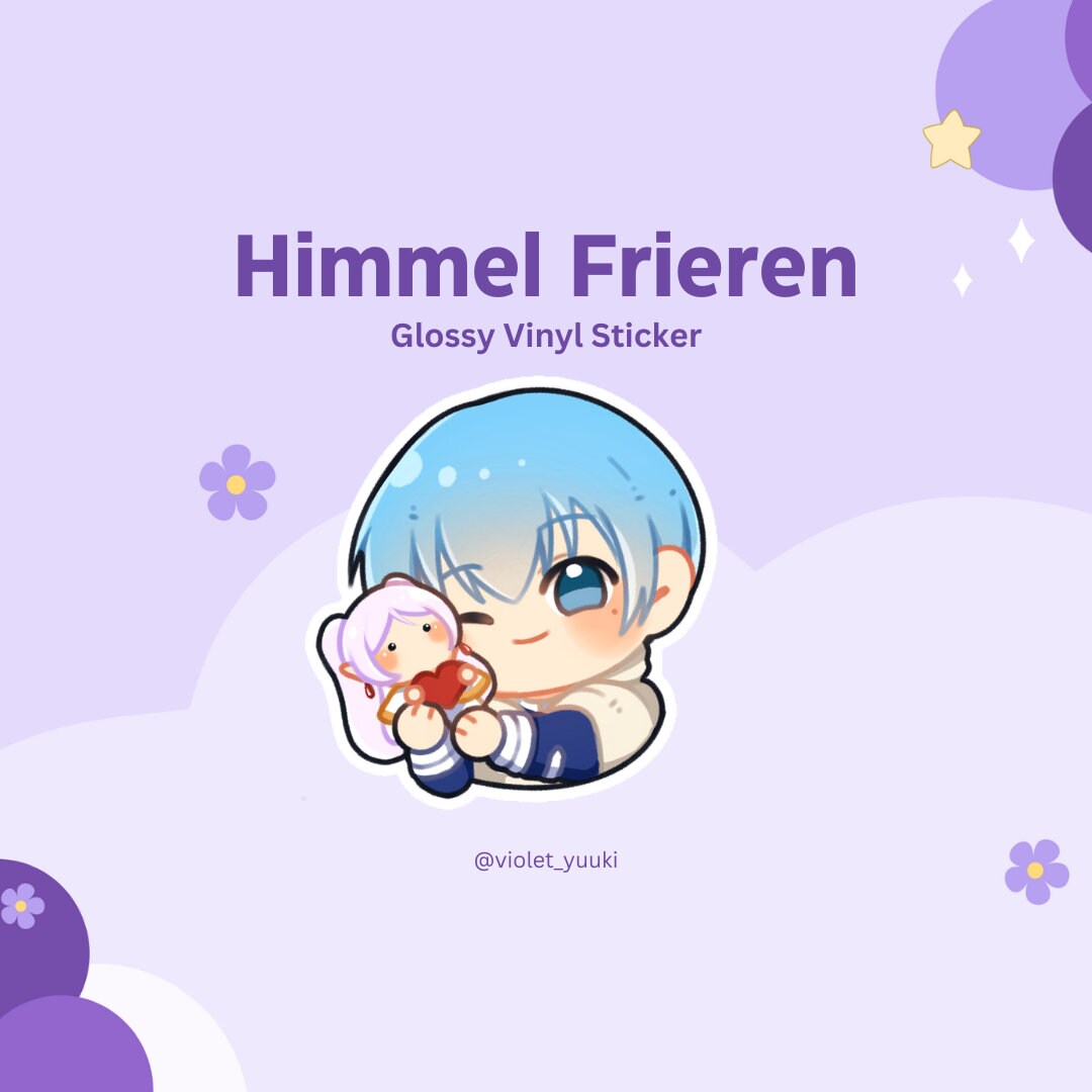 Himmel Frieren Vinyl Sticker | Frieren: Beyond Journey's End | Sousou ...