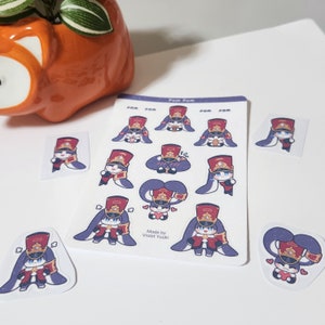 HSR Pom Pom Honkai Star Rail Vinyl Sticker Sheet - Etsy