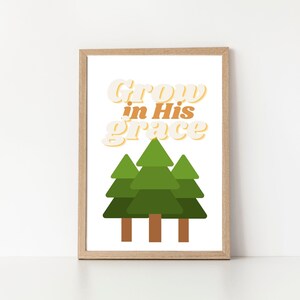 Printable Kids Camping Wall Art Christian Kids Posters Outdoors Theme ...