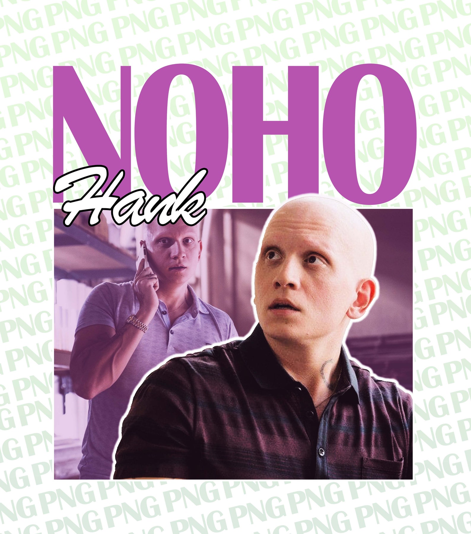 Noho Hank T Shirt Design PNG Instant Download - Etsy
