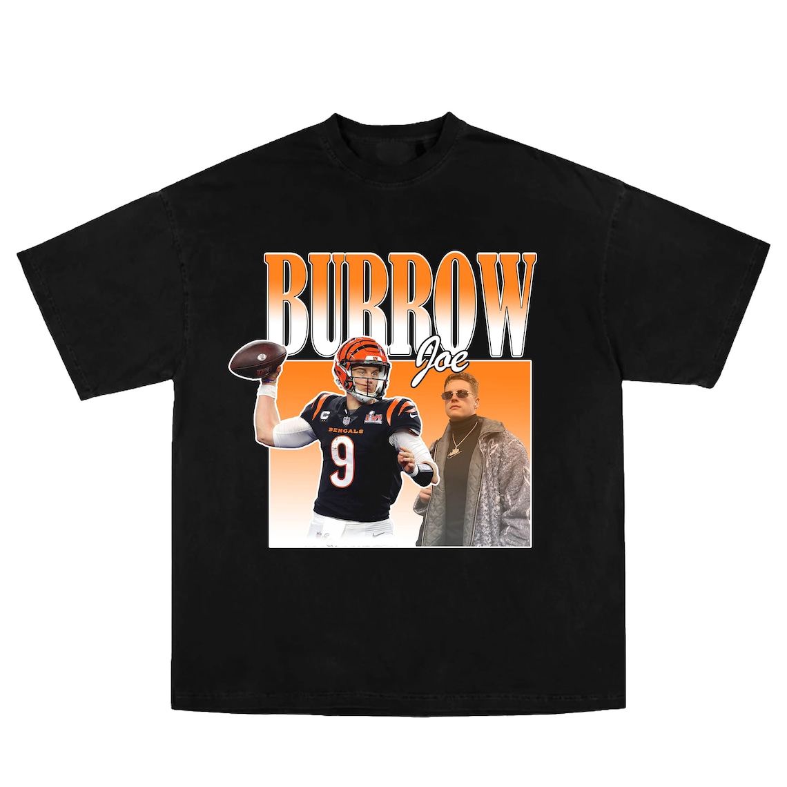 Joe Burrow T Shirt Design PNG Instant Download - Etsy