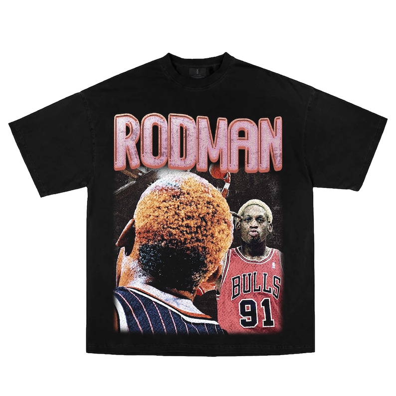 Dennis Rodman T Shirt Design PNG Instant Download - Etsy