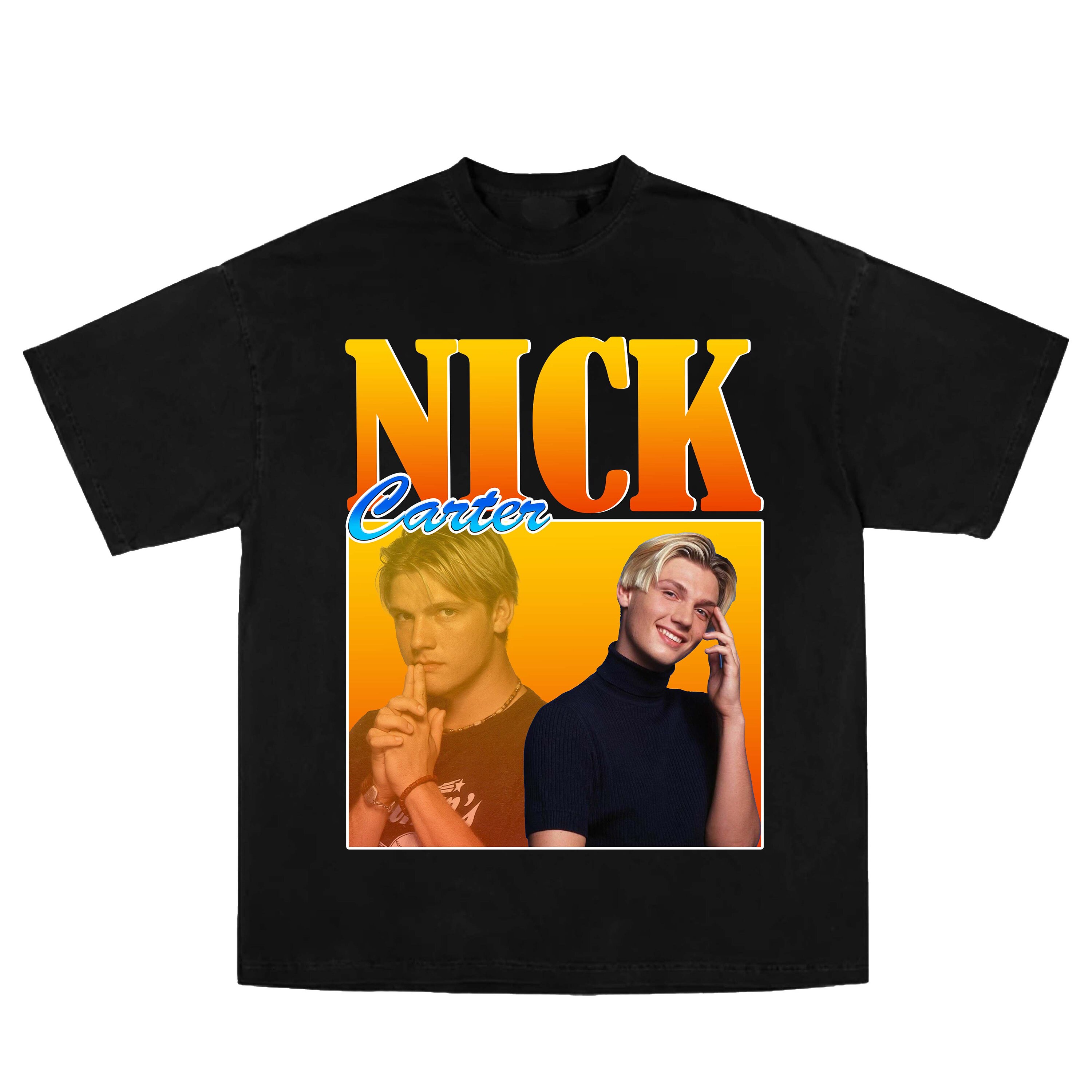Nick Carter T Shirt Design PNG Instant Download - Etsy