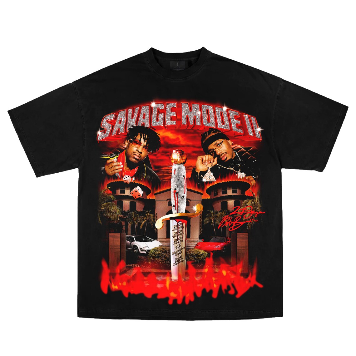 21 Savage T Shirt Design PNG Instant Download - Etsy