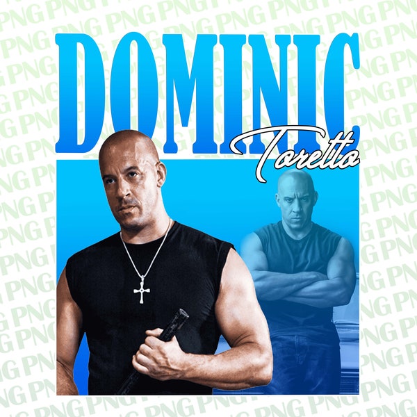 Dominic Toretto - Etsy