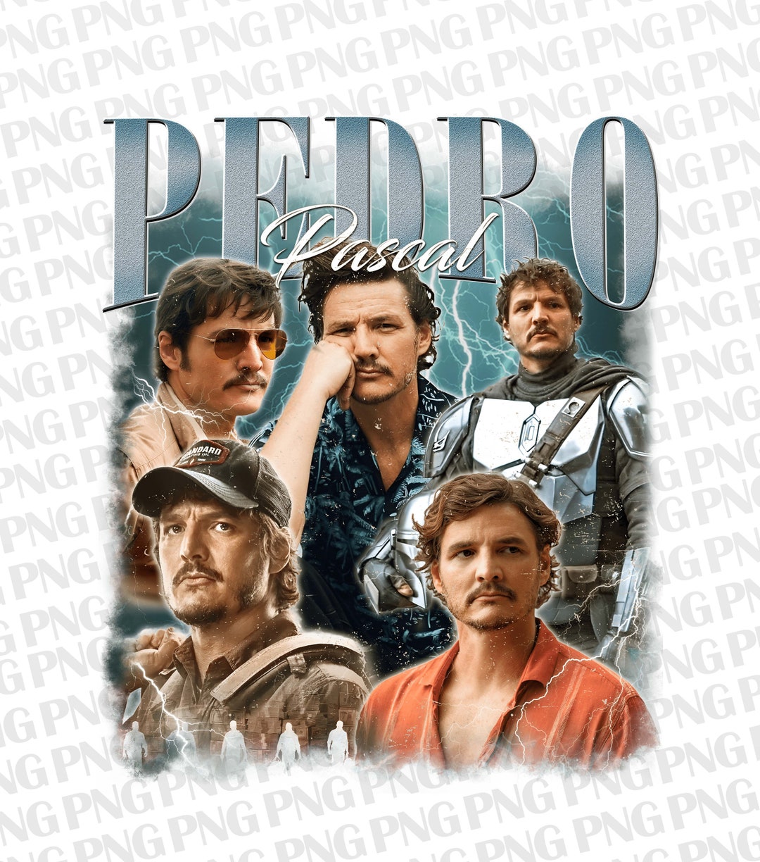 Pedro Pascal T Shirt Design PNG Instant Download - Etsy