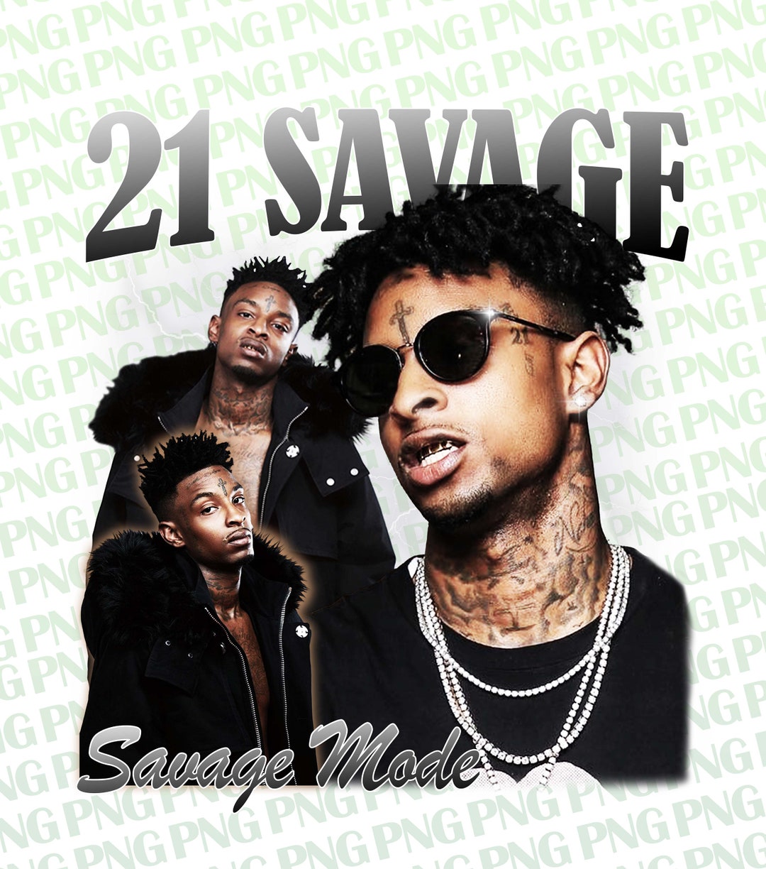 21 Savage T Shirt Design PNG Instant Download - Etsy Australia