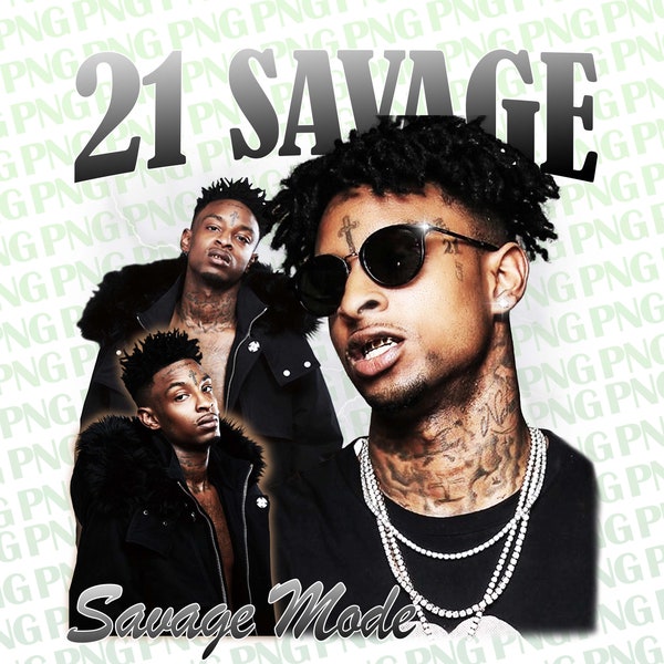 21 Savage Png - Etsy