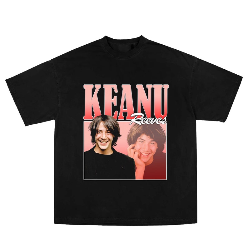 Keanu Reeves T Shirt Design PNG Instant Download - Etsy