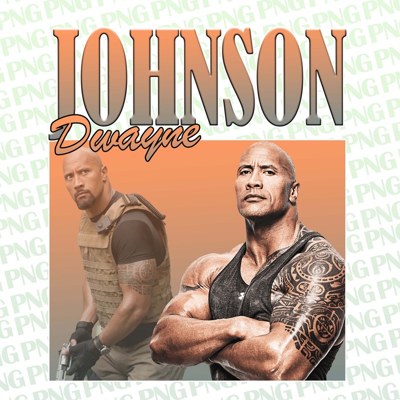 Dwayne Johnson Svg - Etsy