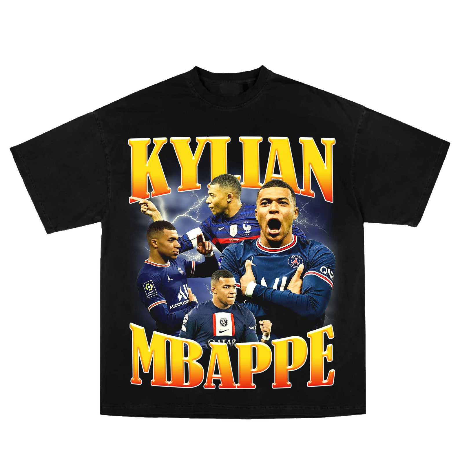 Kylian Mbappé T Shirt Design PNG Instant Download - Etsy
