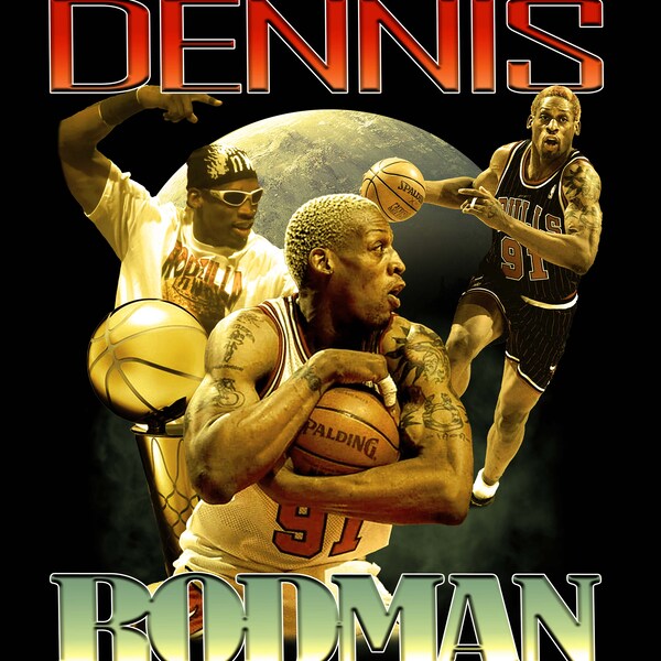 Dennis Rodman Svg - Etsy