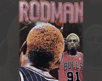 Dennis Rodman PNG INSTANT DOWNLOAD - Etsy