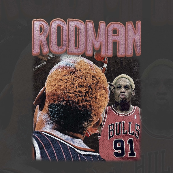 Dennis Rodman Svg - Etsy