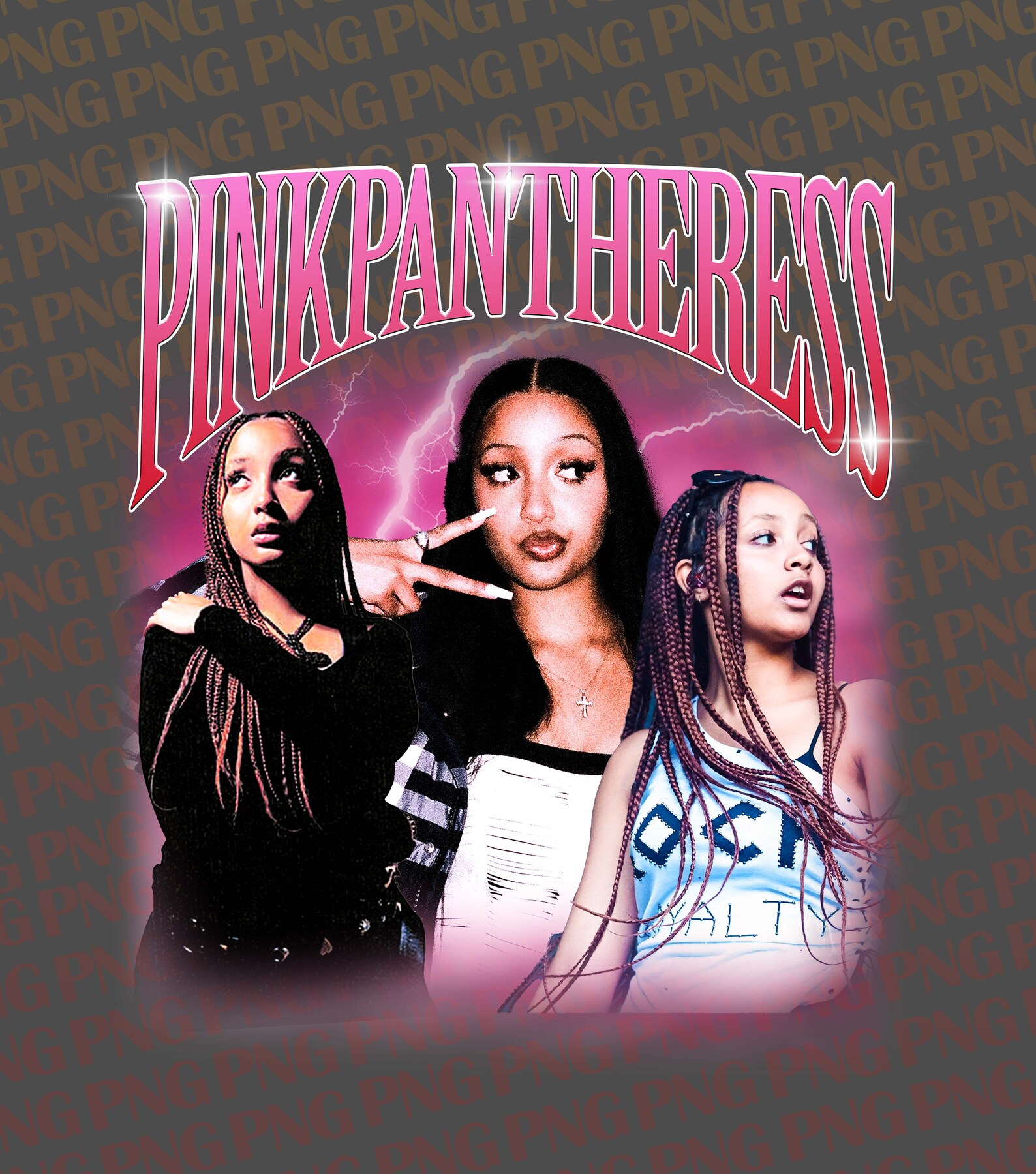 Pinkpantheress T Shirt Design PNG Instant Download - Etsy