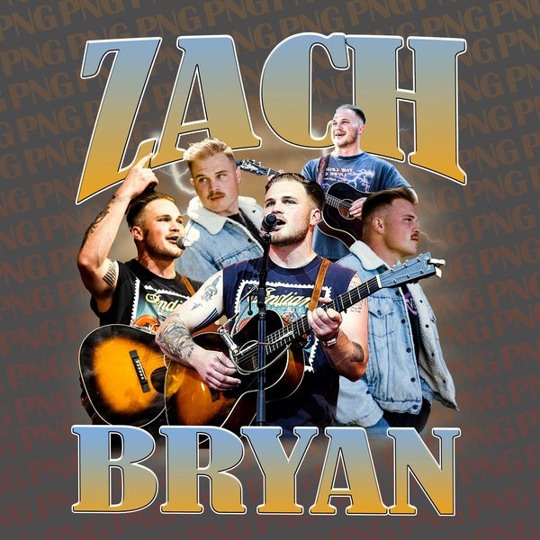 Zach Bryan Tumbler Png - Etsy