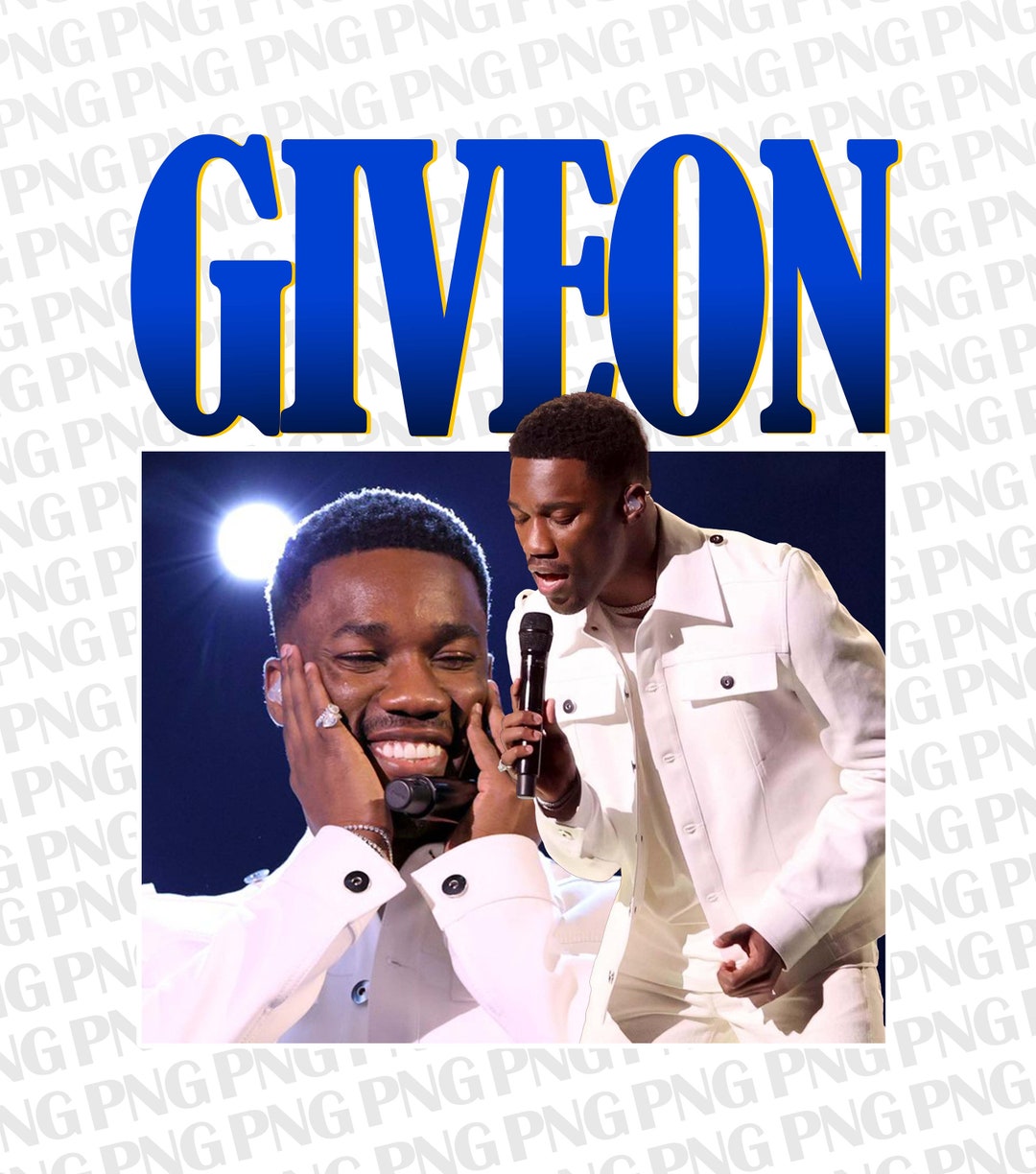 GIVEON T Shirt Design PNG Instant Download - Etsy