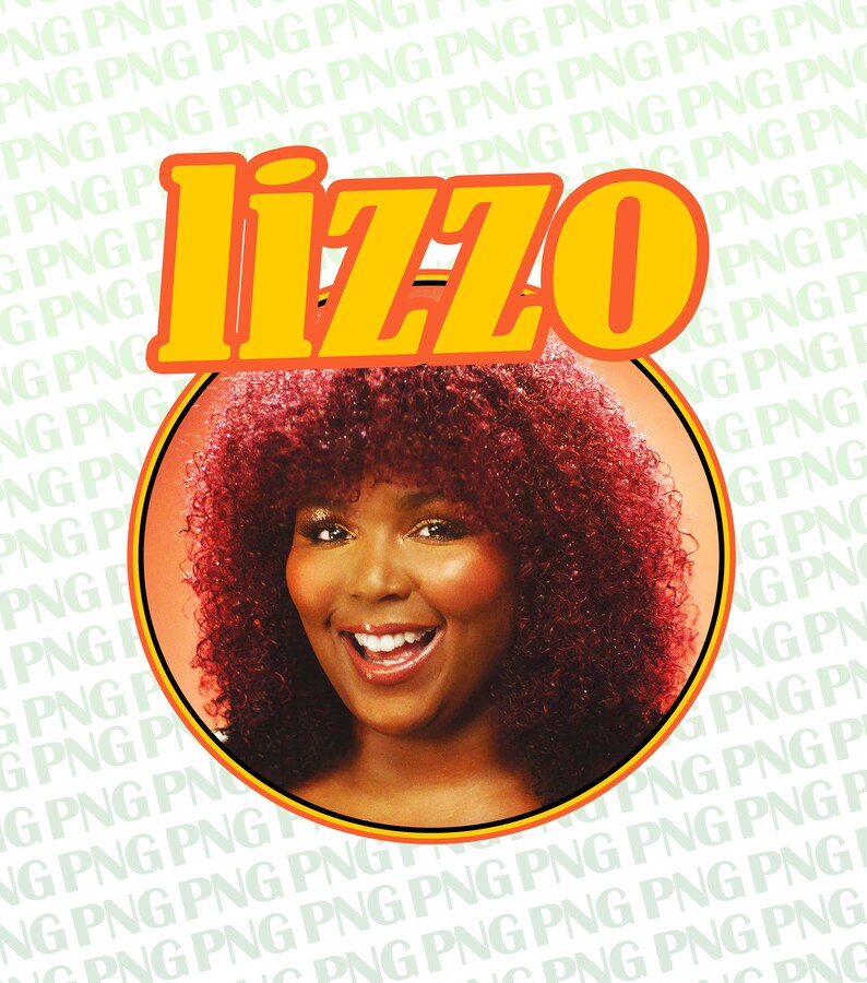 Lizzo T Shirt Design PNG Instant Download - Etsy