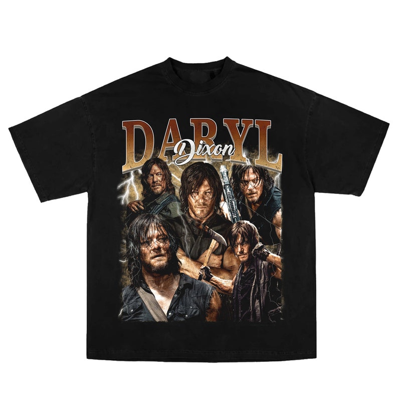 Daryl Dixon T Shirt Design PNG Instant Download - Etsy