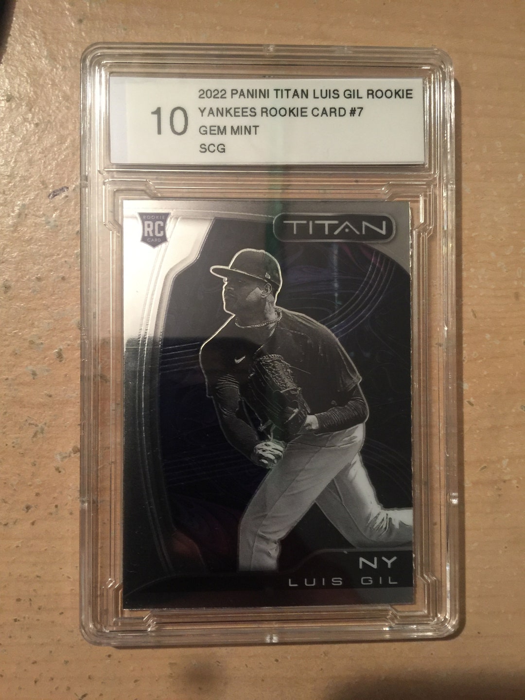 2022 Panini Titan Luis Gil Rookie Graded Gem Mint 10 - Etsy