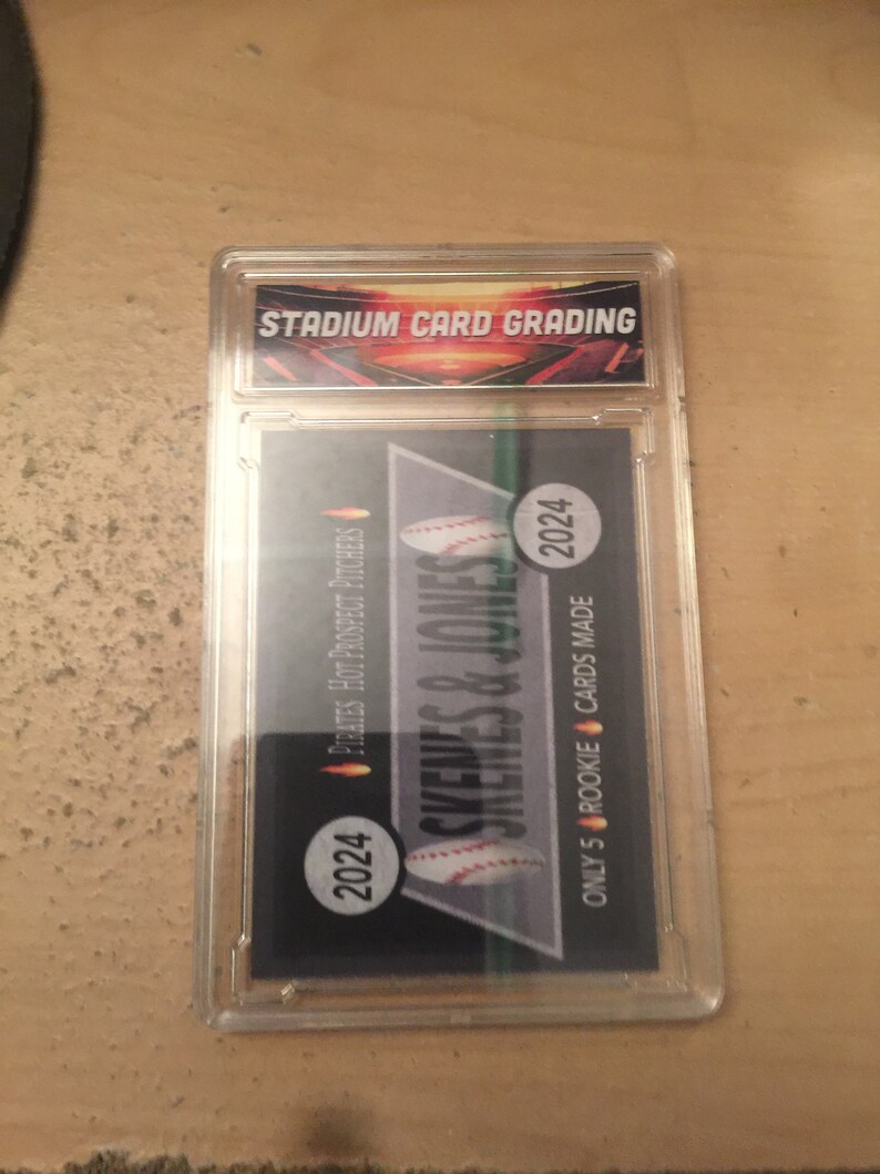 2024 Pirates Rookie Pitchers Paul Skenes Only 5 Cards Made Graded Gem ...