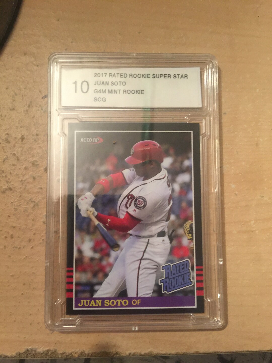 2017 Yankees Super Star Roolie Card Juan Soto Graded Ggem Mint 10 - Etsy