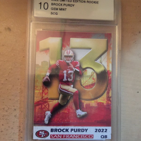 Brock Purdy Poster - Etsy