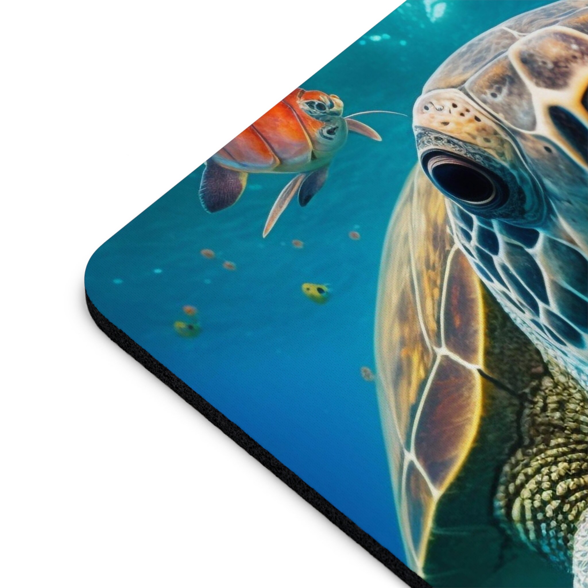 Fun and Tropical Turtle Selfie Mouse Pad Round or Rectangle - Etsy