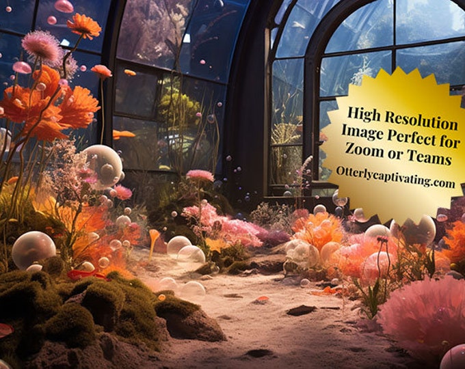 Underwater Palace Zoom Background | Fun & Immersive Virtual Backdrop ...