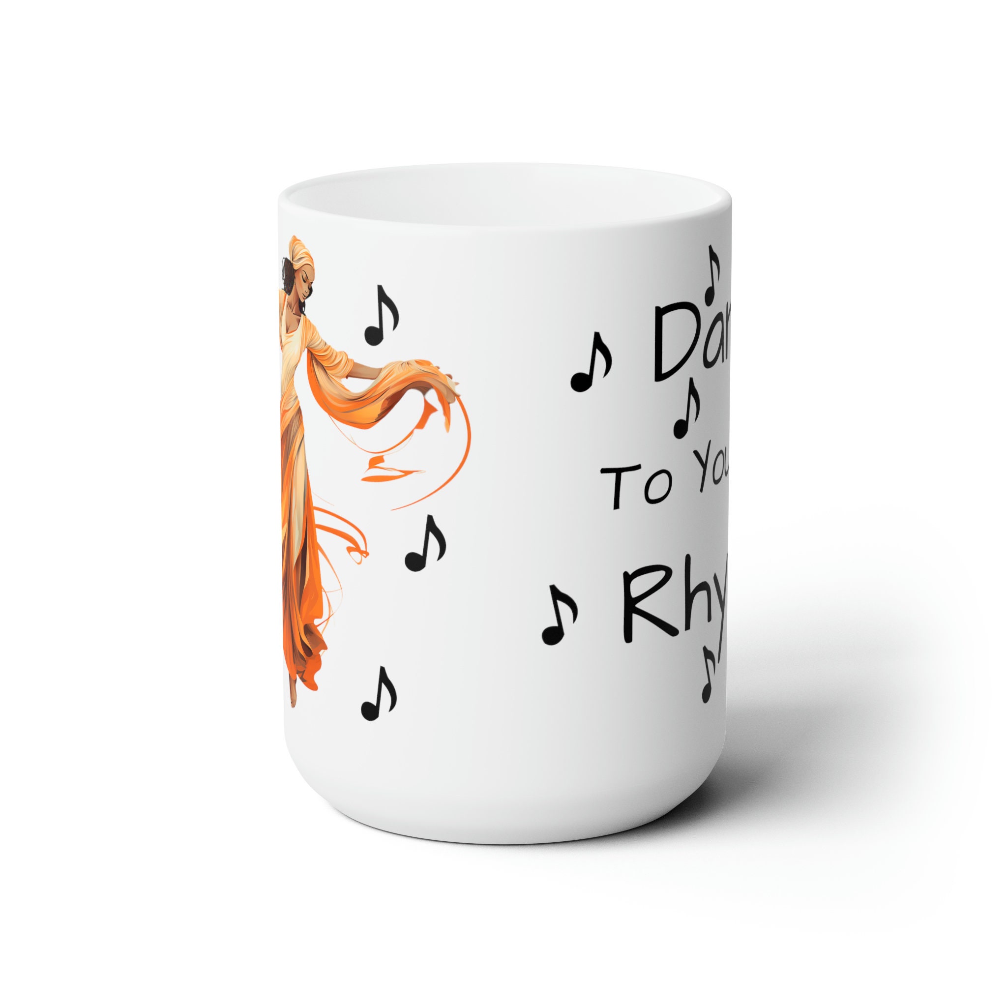 Dance to Your Own Rhythm Coffee Mug 2 Latina Dancer - Etsy