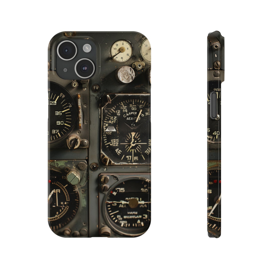 Cockpit Instruments Scrapbook Phone Case Collage Aviation - iPhone 11 ...