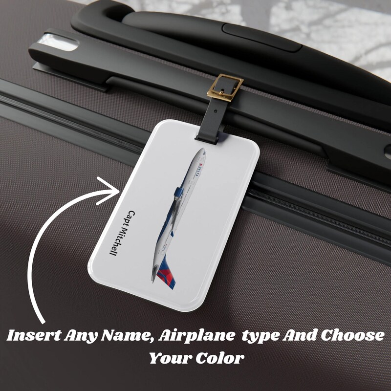 Airline Luggage Tags - Etsy