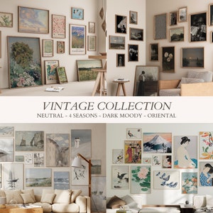 Entire Store Sale - Wall Art Pack Bundle - Vintage Gallery Sets ...