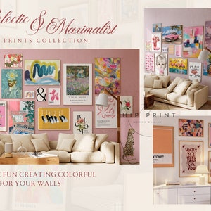 ENTIRE STORE Sale,wall Art Bundle,vintage Gallery Set,eclectic and ...