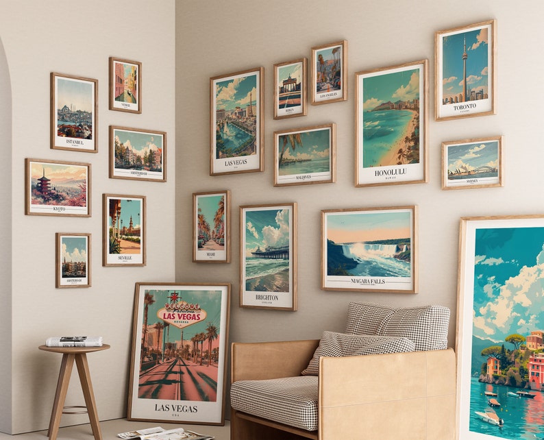 150+ Vintage Travel Posters – Iconic City Prints Gallery (digital ...