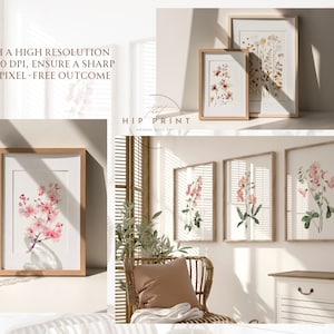 MEGA BUNDLE of Watercolor Flowers Prints,watercolor Flowers, Botanical ...