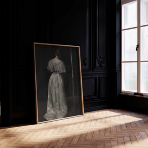 Dark Academia Decor Set of 9 Print ,vintage Dark Gallery Printable Wall ...