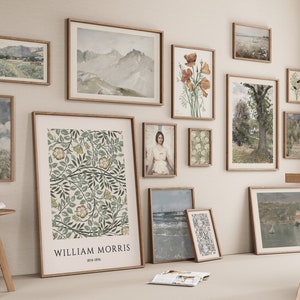 Bundle of 460+ Neutral Vintage Summer Prints , Neutral Gallery Wall Art ...