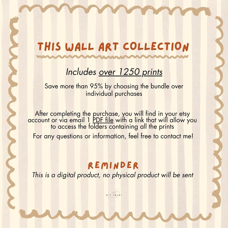 1260 Nursery Wall Art Prints Bundle, Baby Room Decor, Cute Animal ...