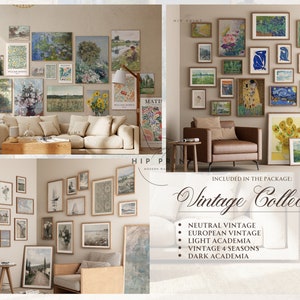 ENTIRE STORE SALE, Wall Art Bundle,vintage Gallery Sets,eclectic and ...