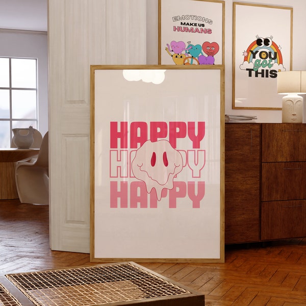 70s Style Poster - Etsy