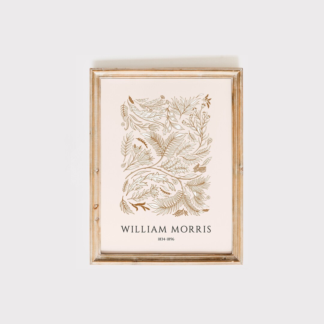 William Morris Druck Jugendstil Print Ausstellungsprint Set - Etsy.de