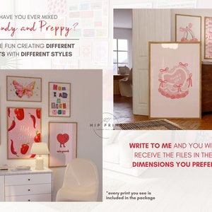 MEGA BUNDLE of 2000+ Trendy Gallery Wall Set, Aura Wall Art, Preppy ...