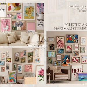 Wall Art Set With 7700 Galleries, MEGA BUNDLE MIX, Vintage Wall Art ...