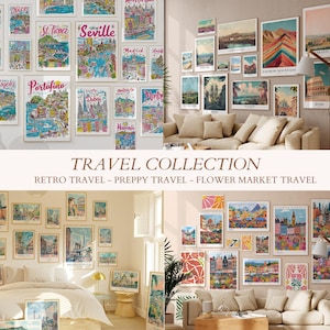 ENTIRE STORE SALE, Wall Art Bundle,vintage Gallery Sets,eclectic and ...