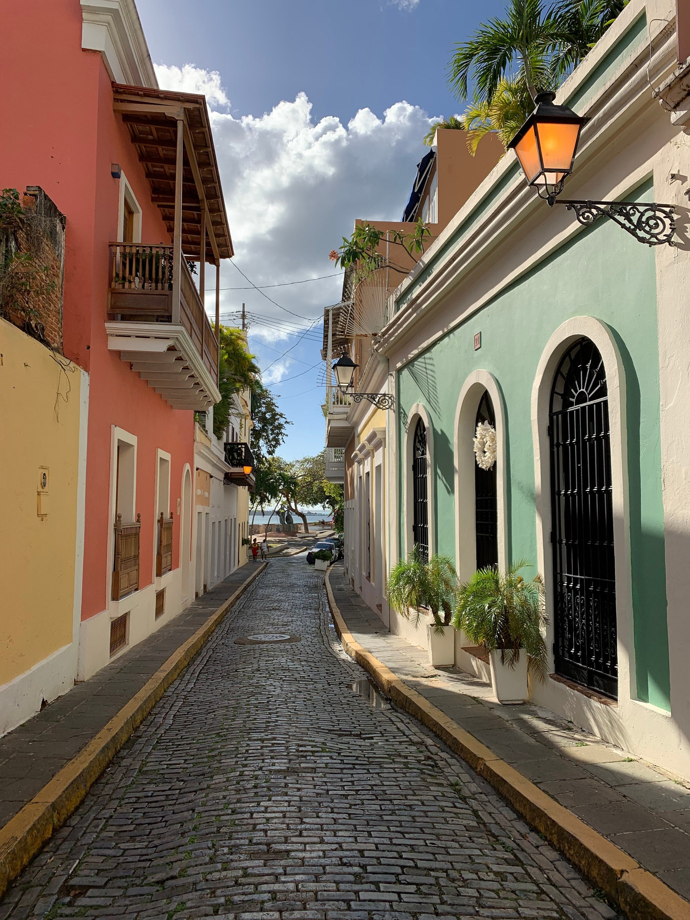 Fine Art Photography. "calle De Viejo San Juan", Street of Old San Juan ...