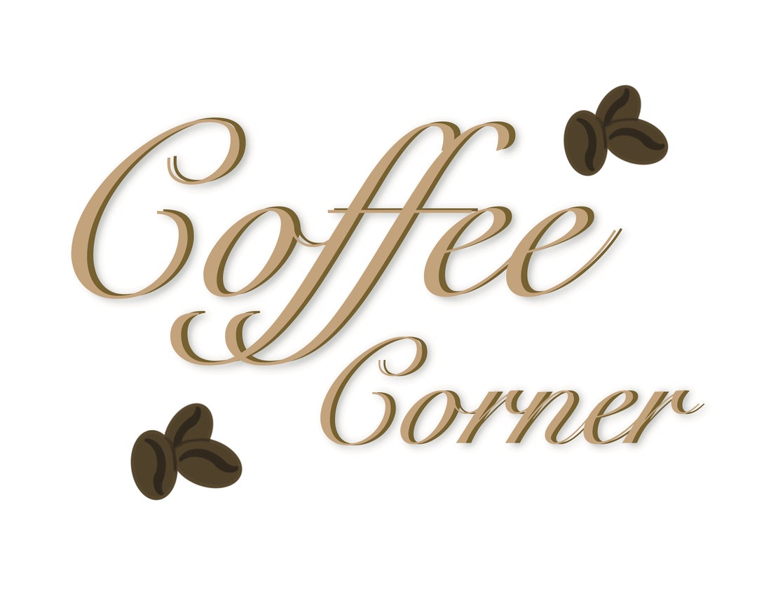 Coffee Corner Digital Print, Coffee Decor, Coffee Wall Art, Coffee ...